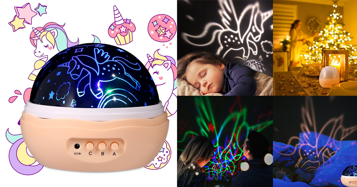Limited Time Offer: Unicorn Colorful Projector Lamp - MyLitter - One ...